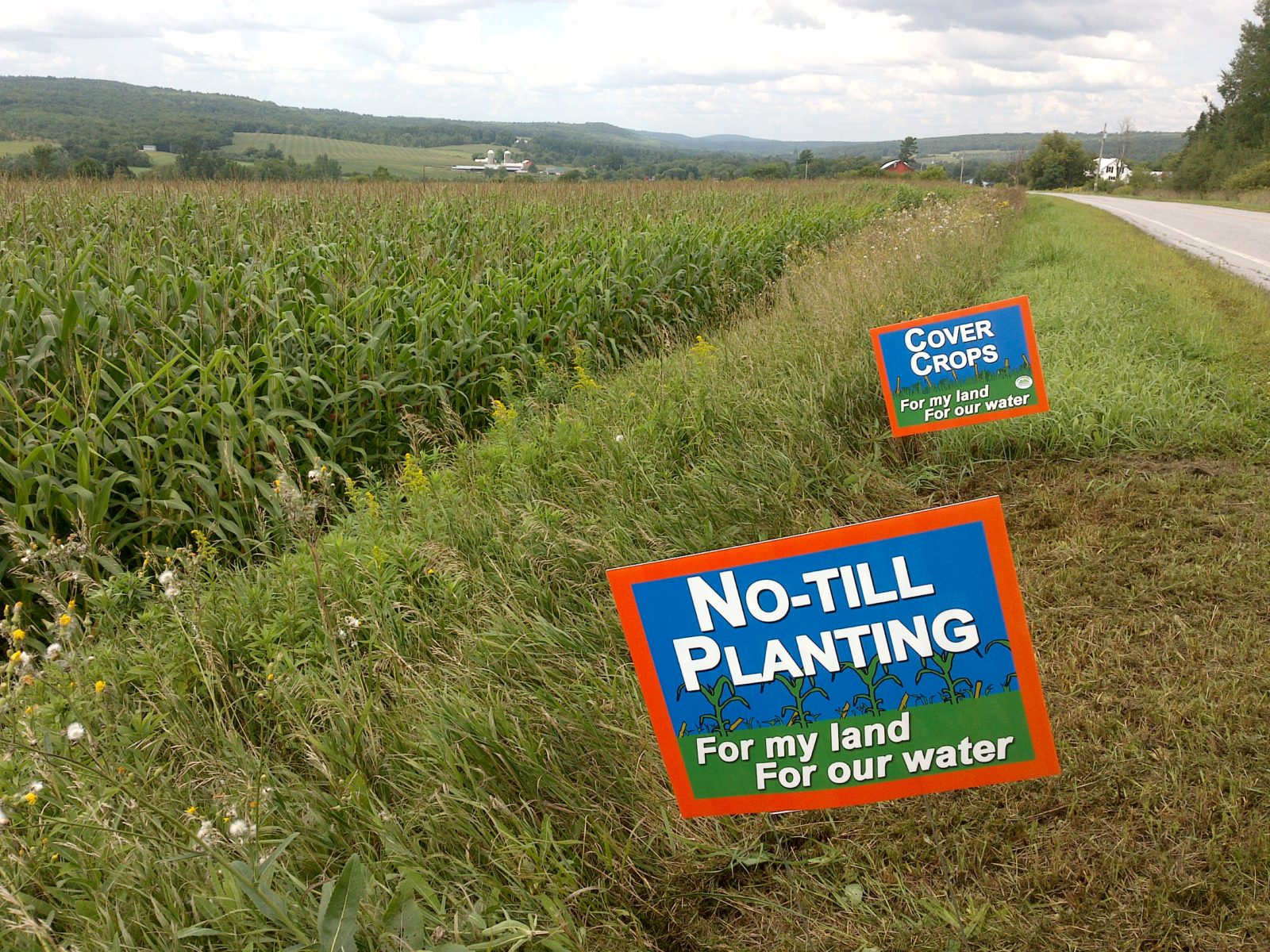 Roadside signs highlight farmers’ leadership on water quality - Vermont ...