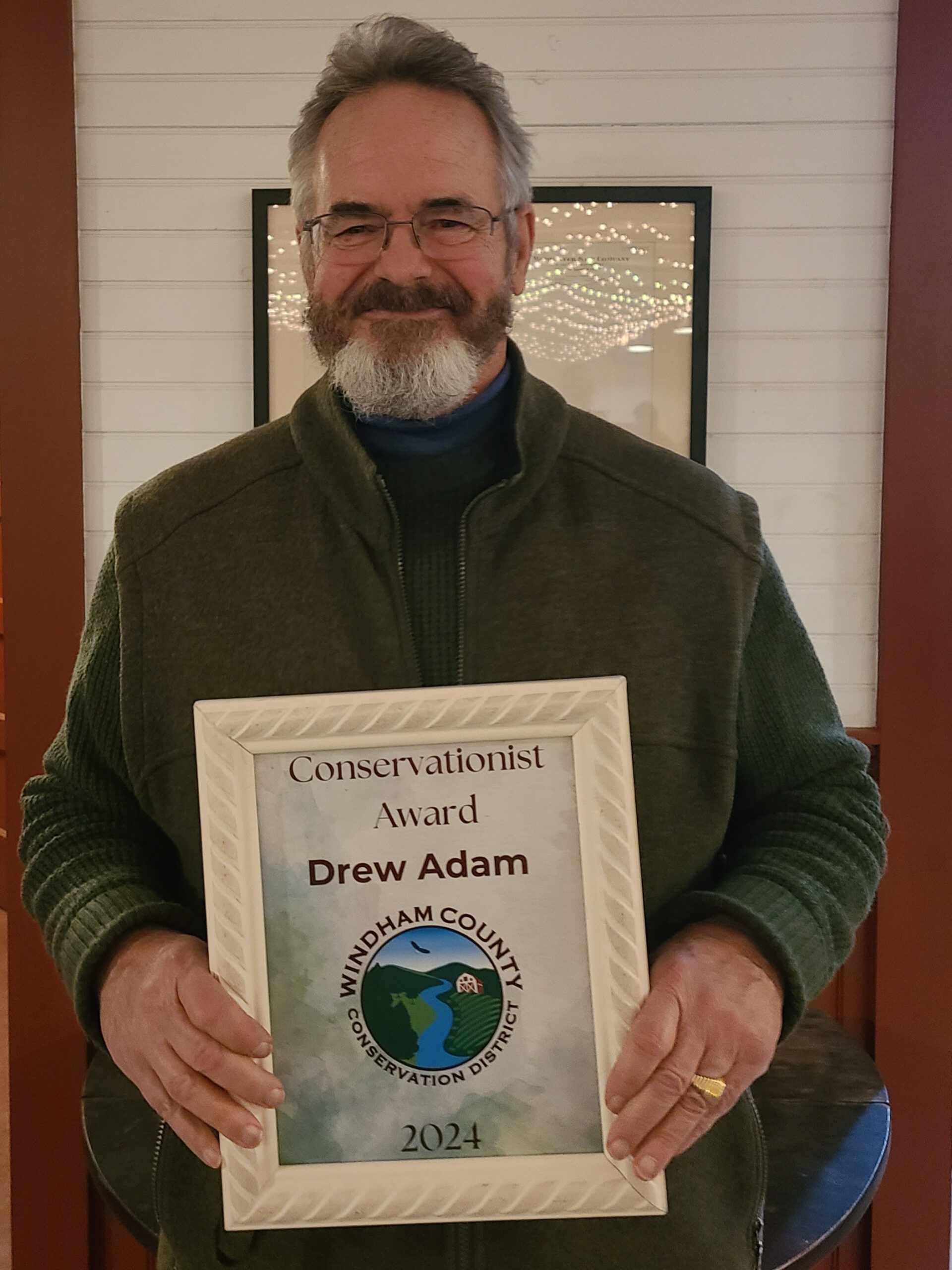 Drew Adam Honored With Conservationist Award - Vermont Association of ...